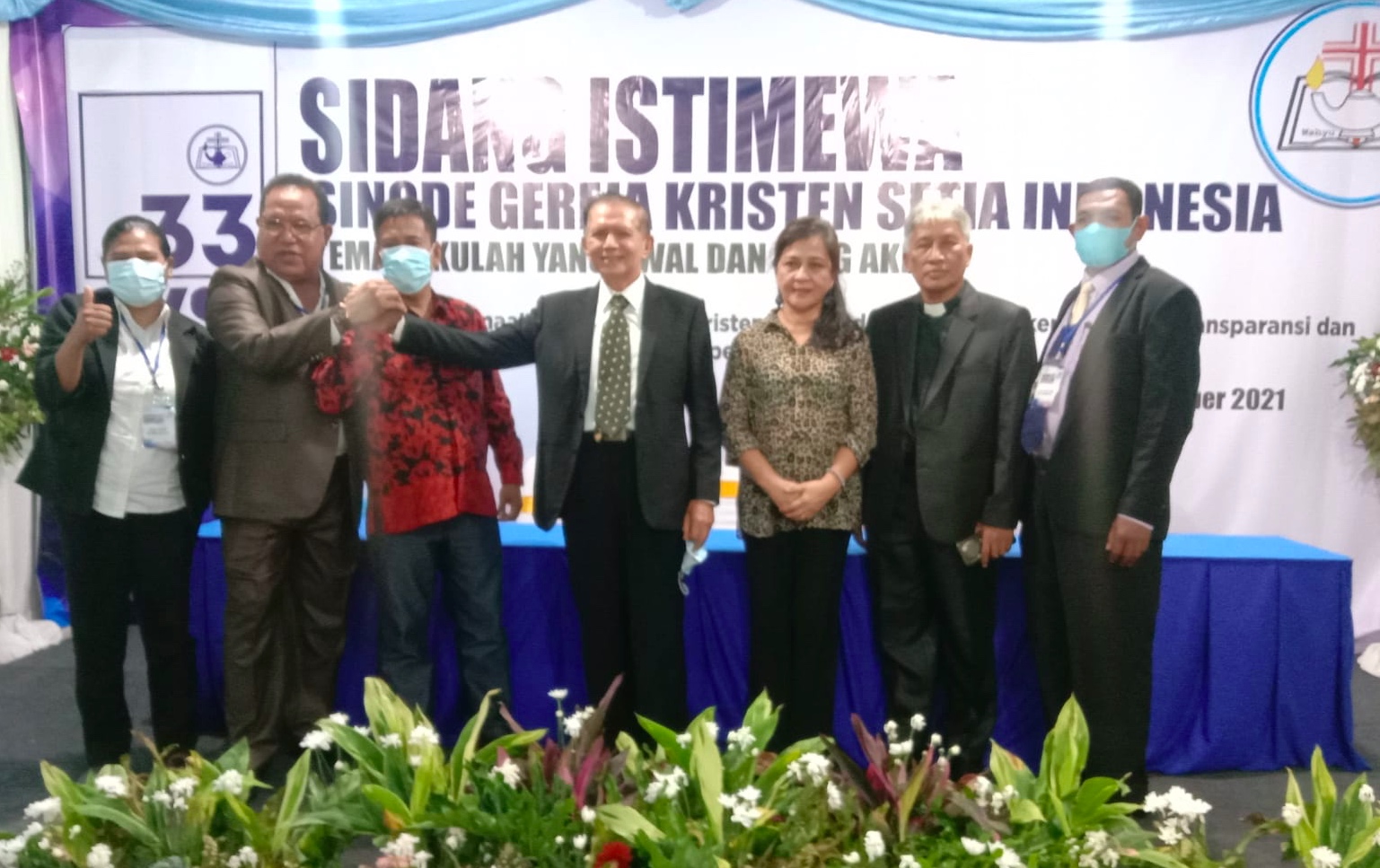 Kukuhkan Pendeta Iwan Tangka Sebagai Ketum, Ini Keputusan RKN GKSI 2021 ...